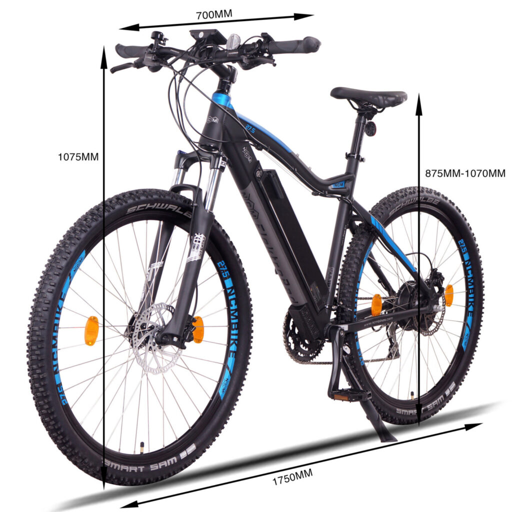 NCM Moscow Plus 48v 16ah electric mountain bike (10h)